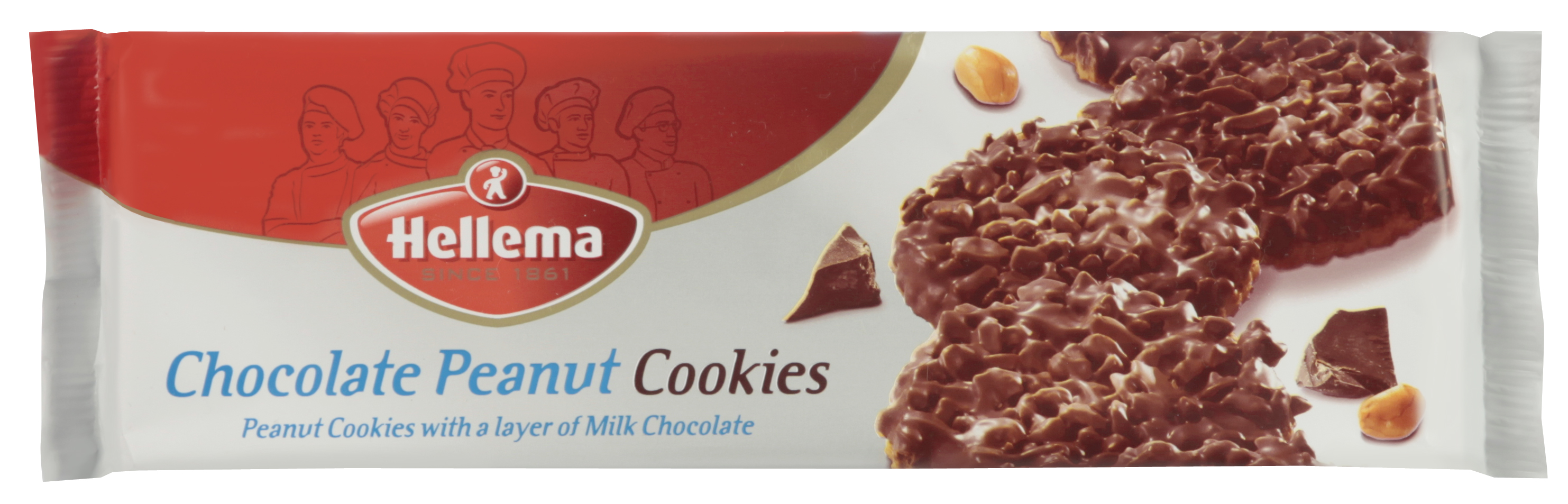 Hellema Chocolate Peanut Cookies 5.29oz from http://www.thedutchstore.com