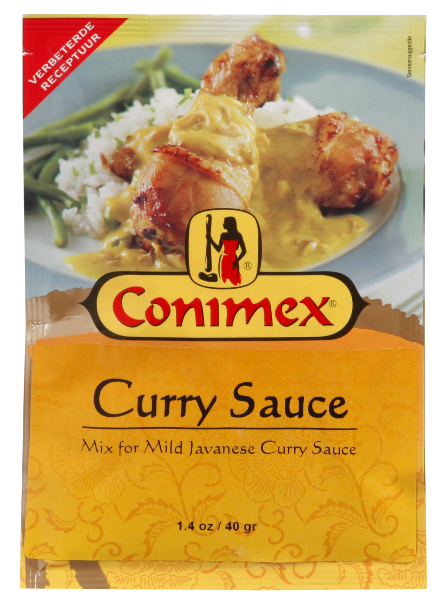 Conimex Kerrie Sauce 1.6 oz Env. from http://www.thedutchstore.com