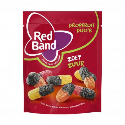 Red Band Licorice Fruit Duos 8.2oz from http://www.thedutchstore.com