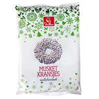 Musketkransjes Wit 5.2 oz from http://www.thedutchstore.com